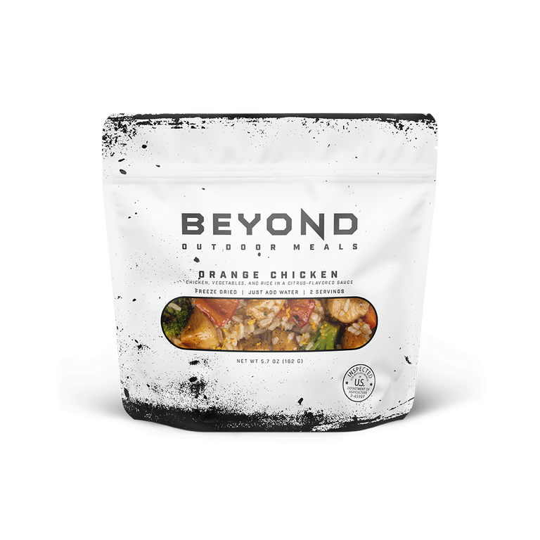 Orange Chicken Pouch by Beyond Outdoor Meals (2 servings, 710 calories ...