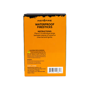Waterproof Fire Sticks (12 Count) by InstaFire - Camping Survival