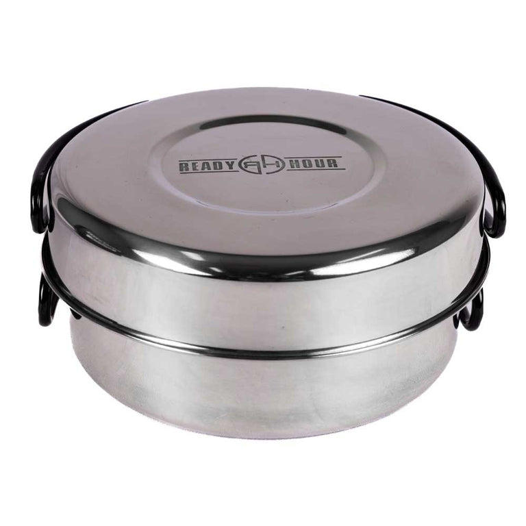 Stainless Steel Mess Cooking Kit - 5 Pieces - Camping Survival